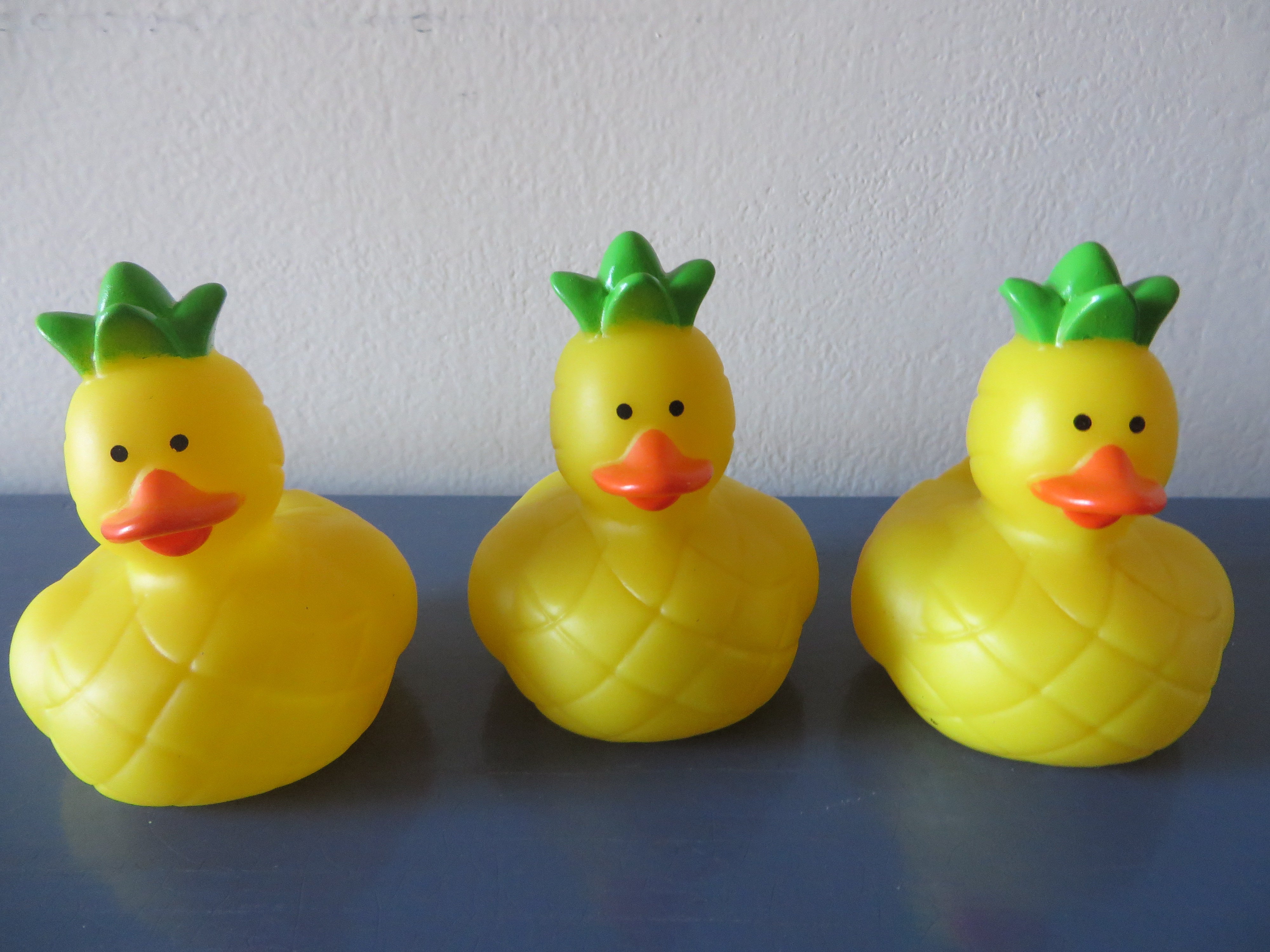 Pineapple Rubber ducks - great for a housewarming gift - Annie Banany ...